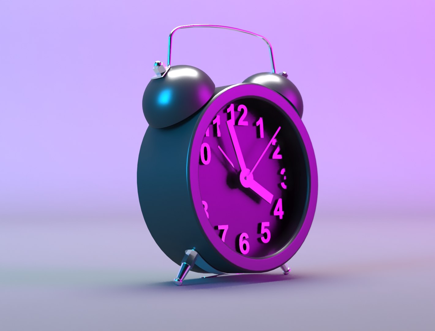 3D desk clock - TurboSquid 1512197