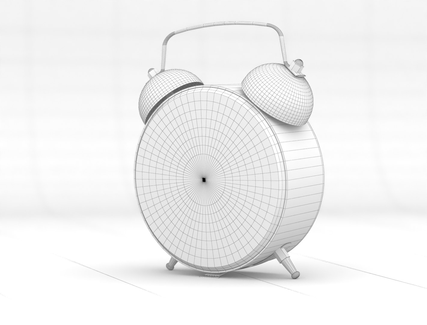 3D desk clock - TurboSquid 1512197