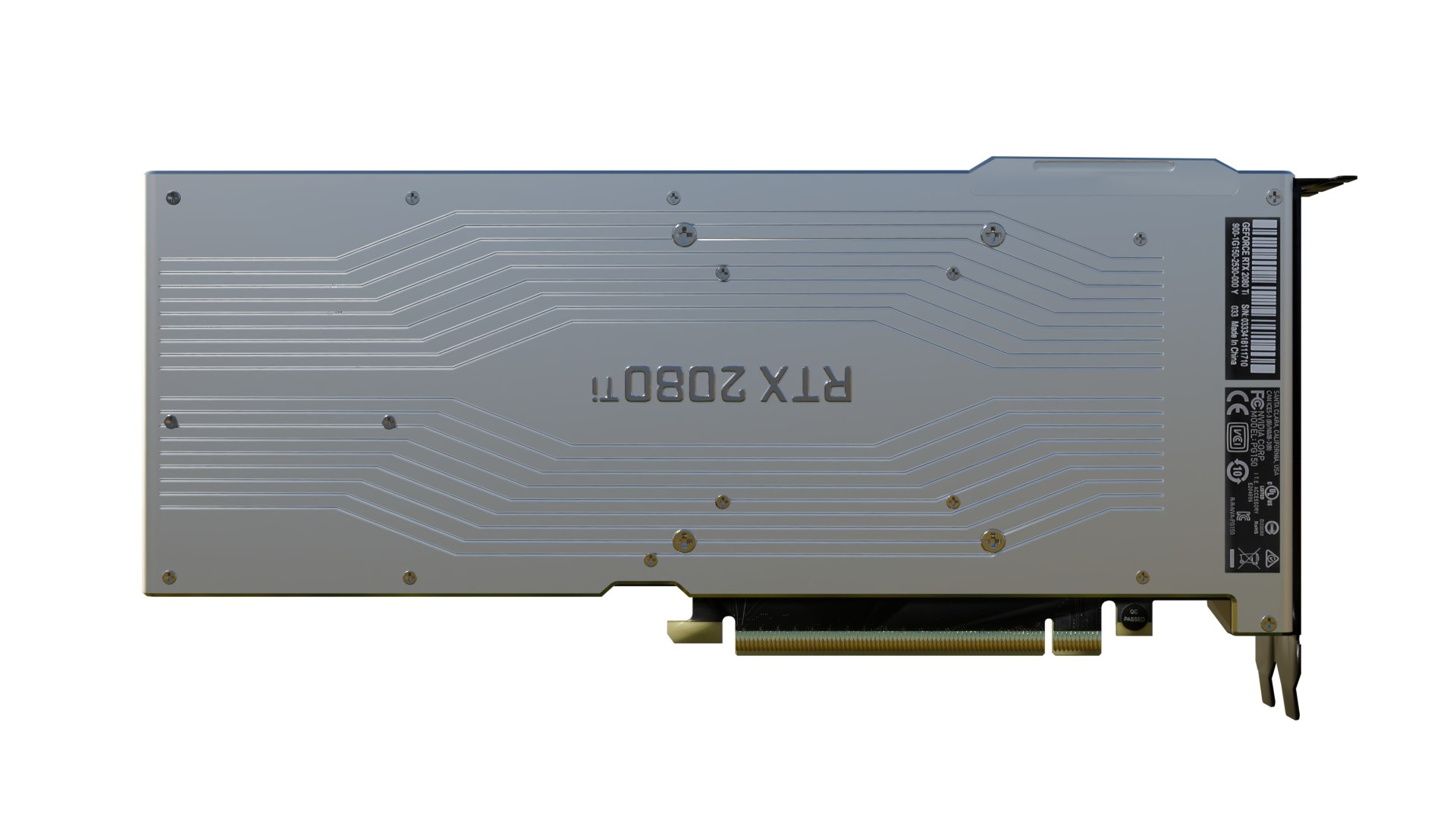 Geforce Rtx 2080 Graphics 3D Model - TurboSquid 1511843