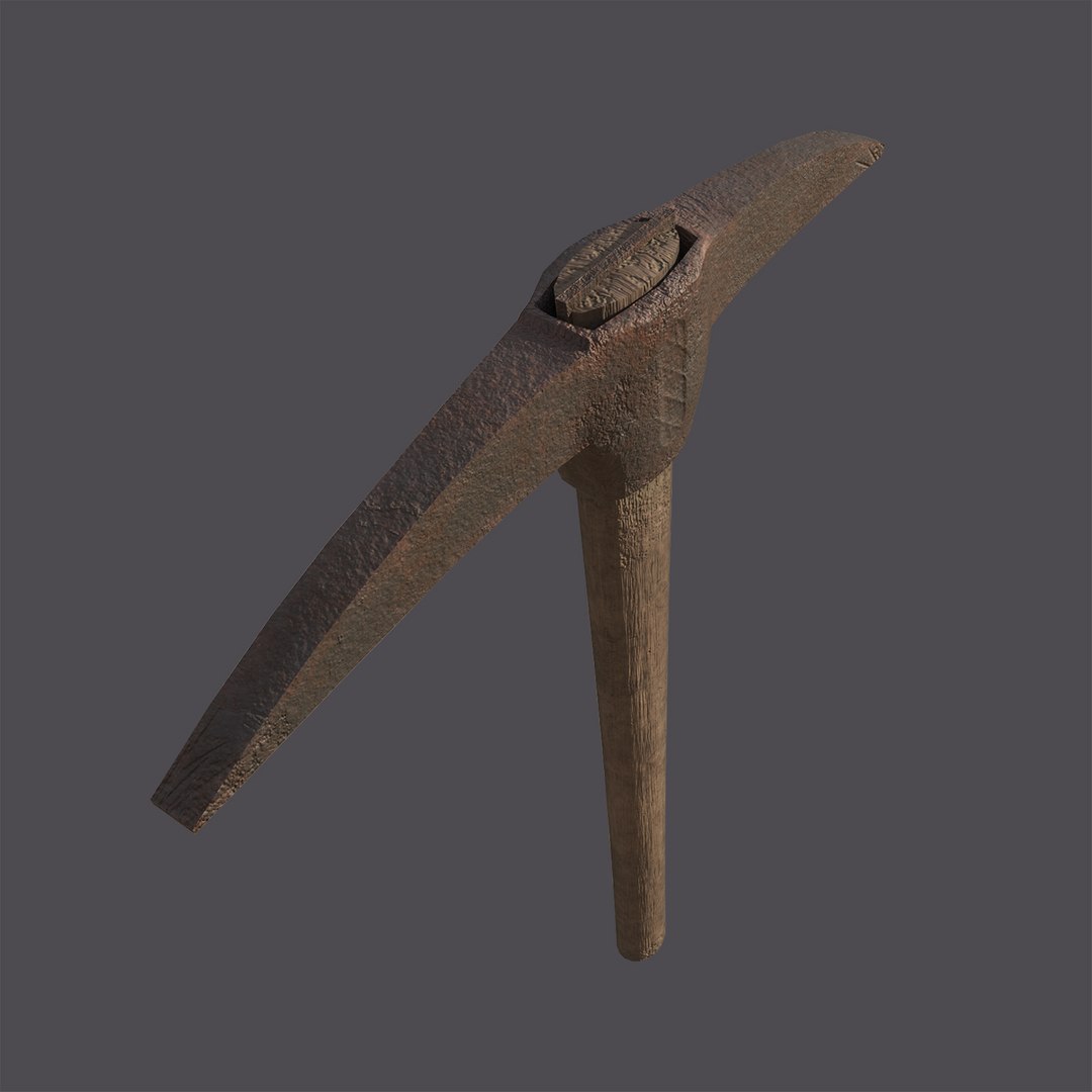 3D model miner pick - TurboSquid 1218856