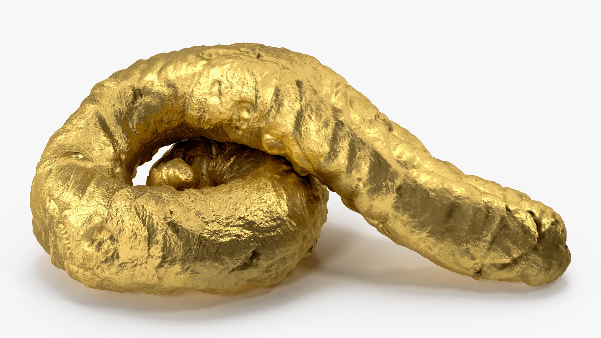 Crap Golden 3D - TurboSquid 1731824
