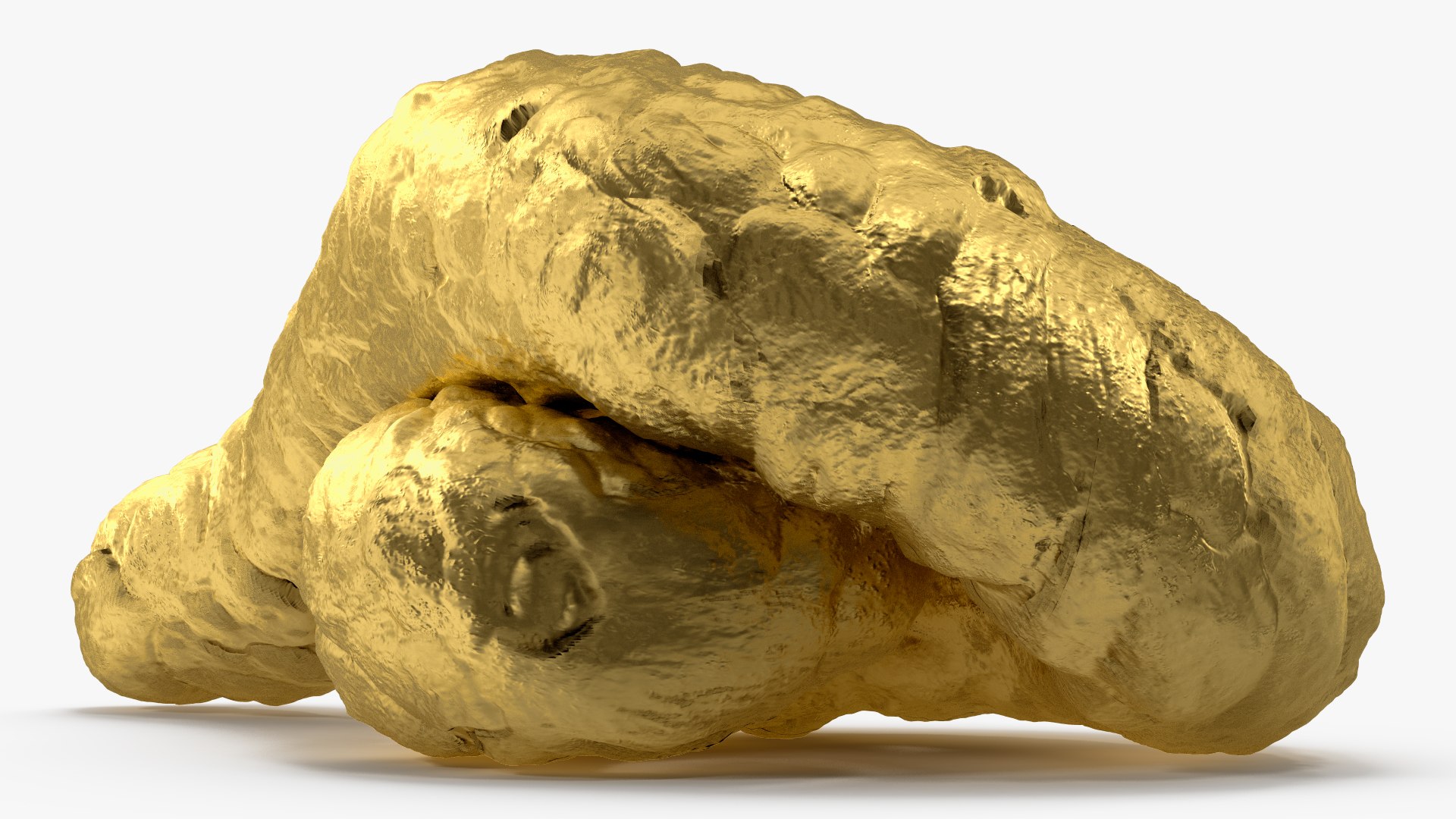 Crap Golden 3D - TurboSquid 1731824