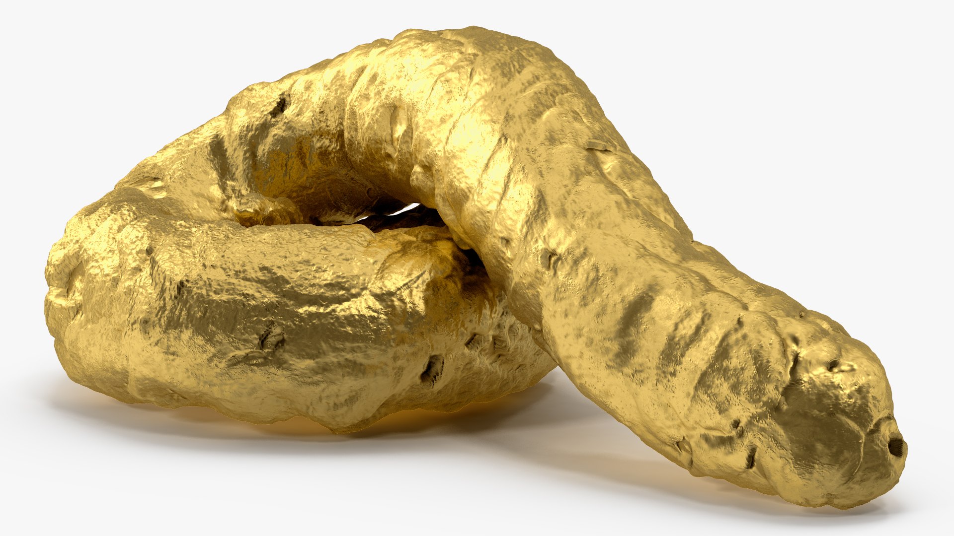 Crap Golden 3D - TurboSquid 1731824