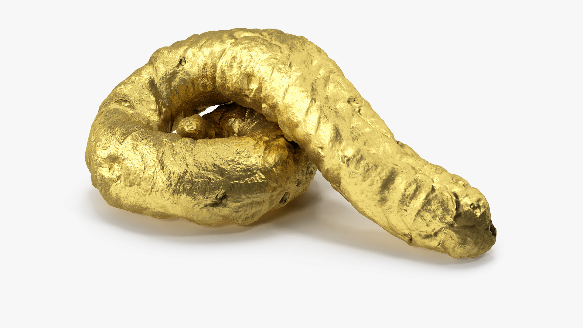 Crap Golden 3D - TurboSquid 1731824