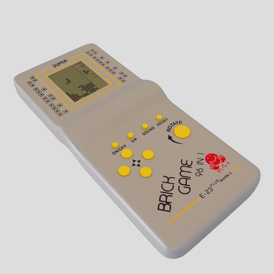 Tetris 3D Model - TurboSquid 2292913