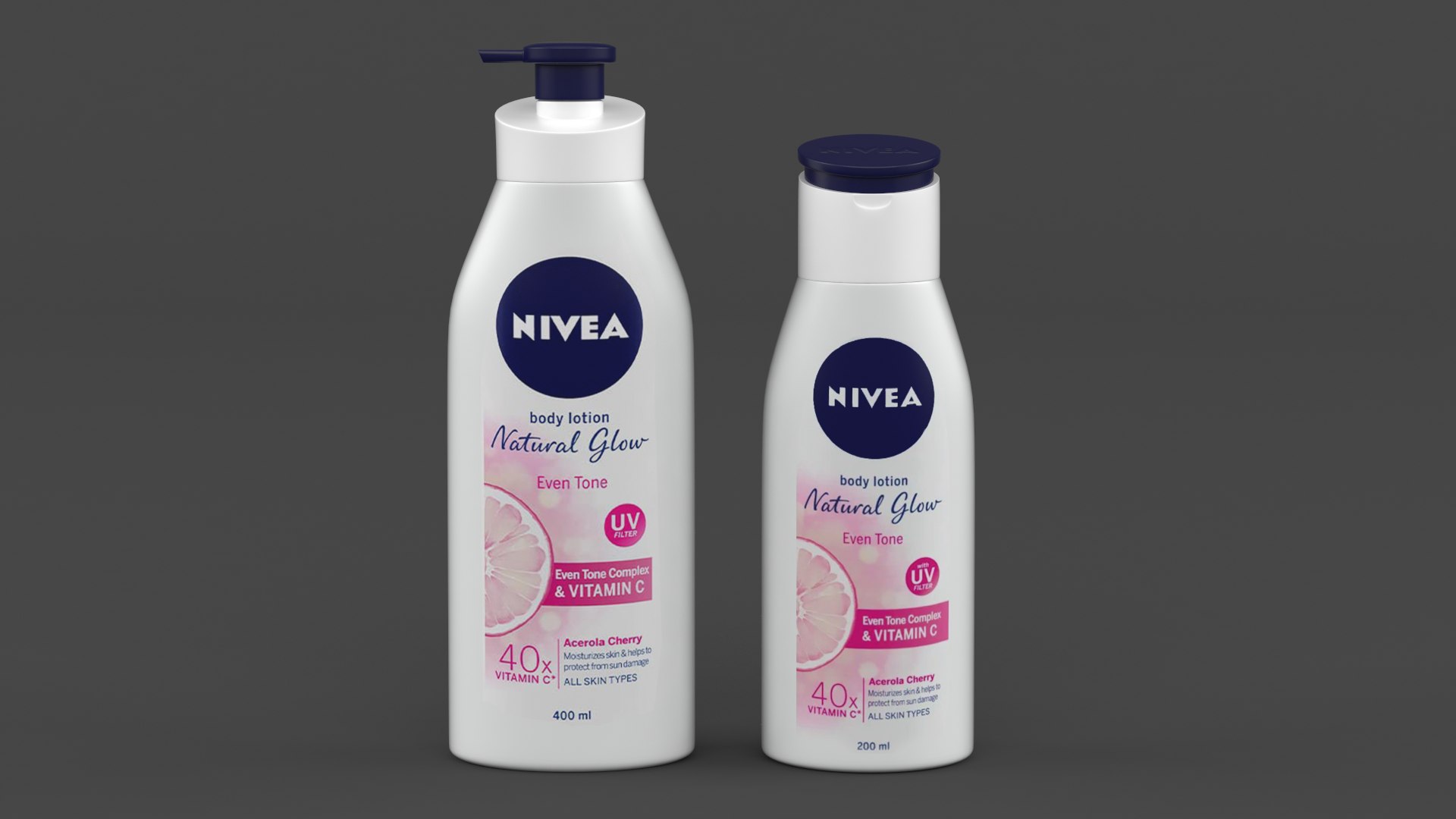 Nivea Body Lotion 3D - TurboSquid 2022687