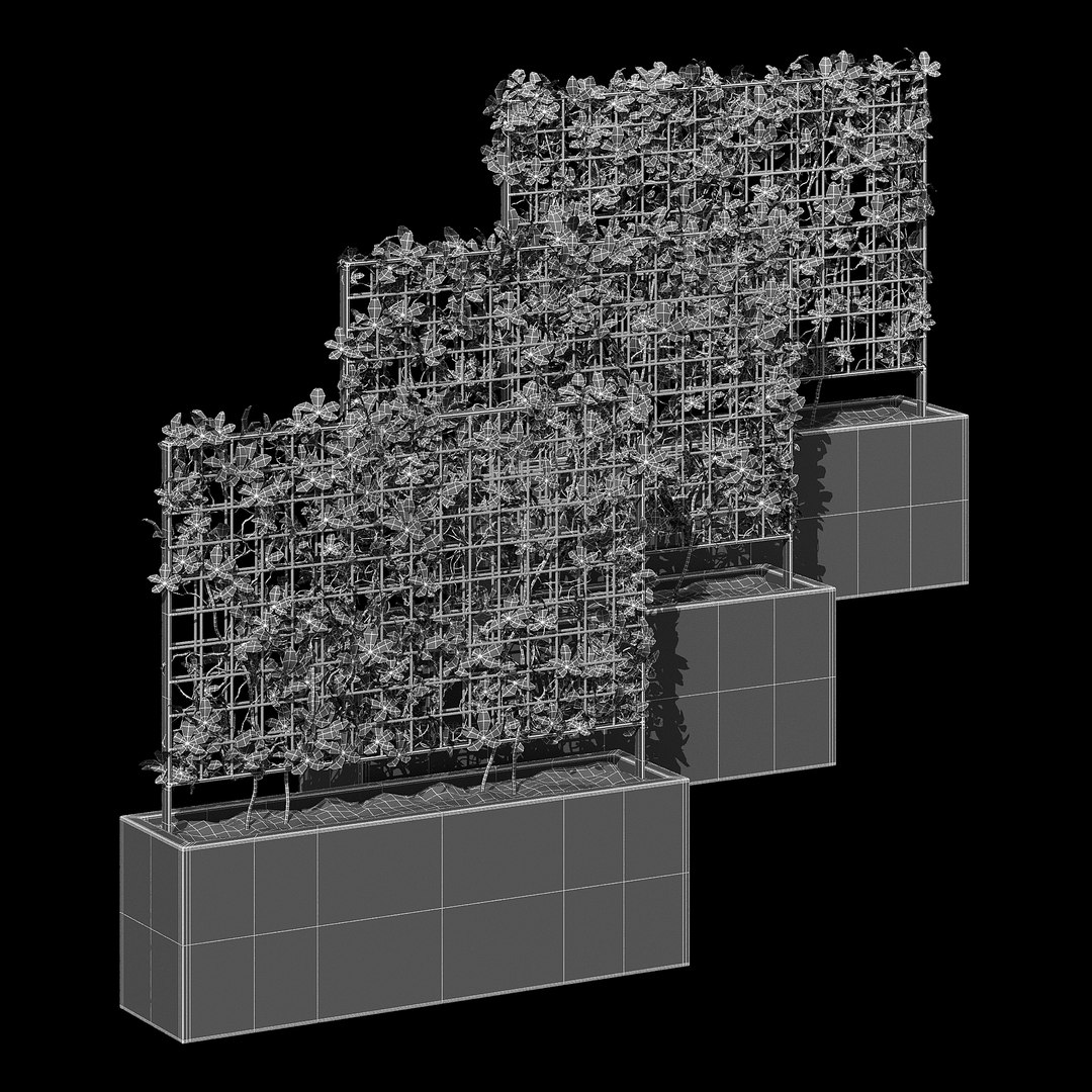 Trellis Planter 3D Model - TurboSquid 2023138