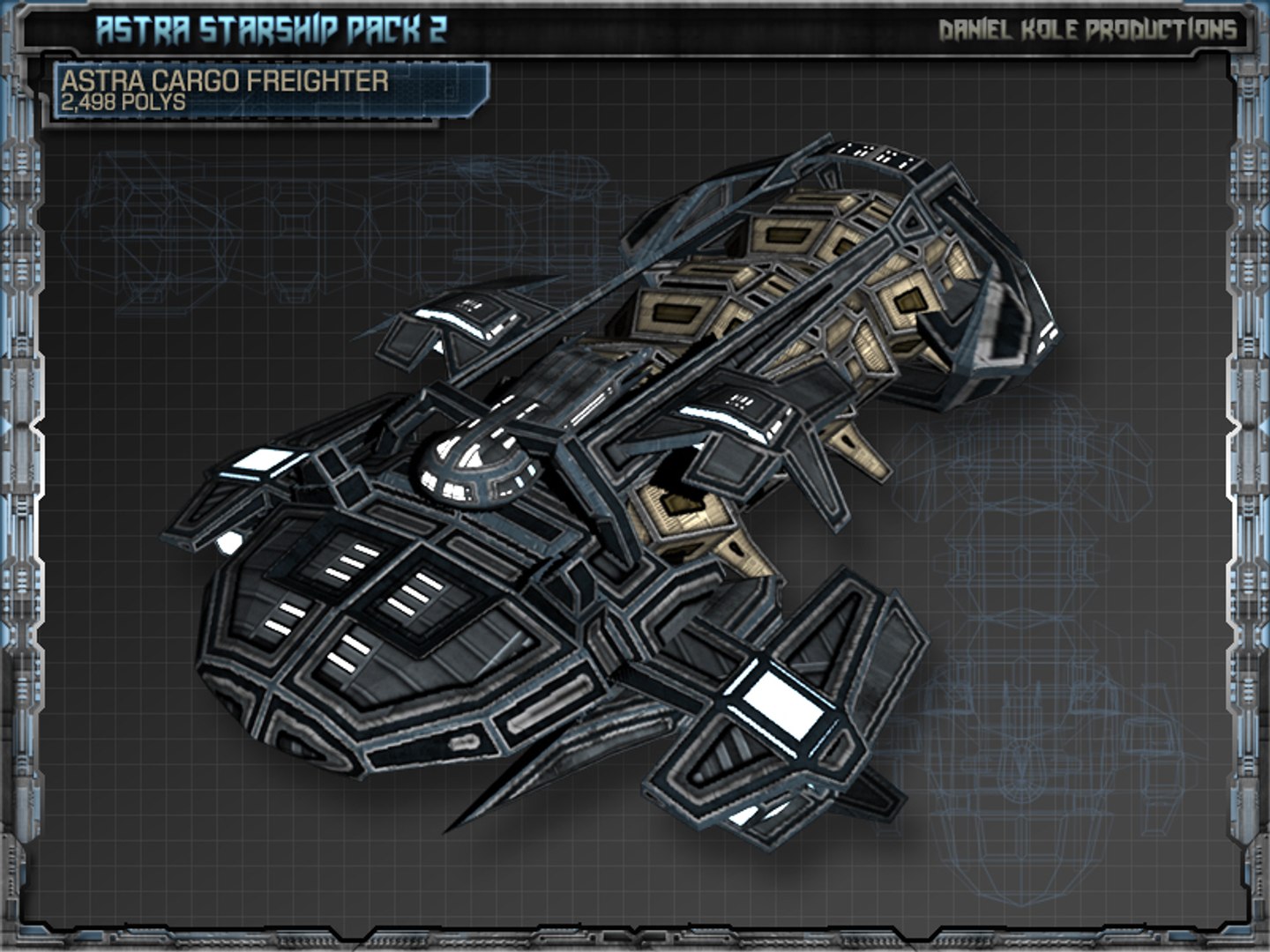 Astra Starship Pack 2 3d Max