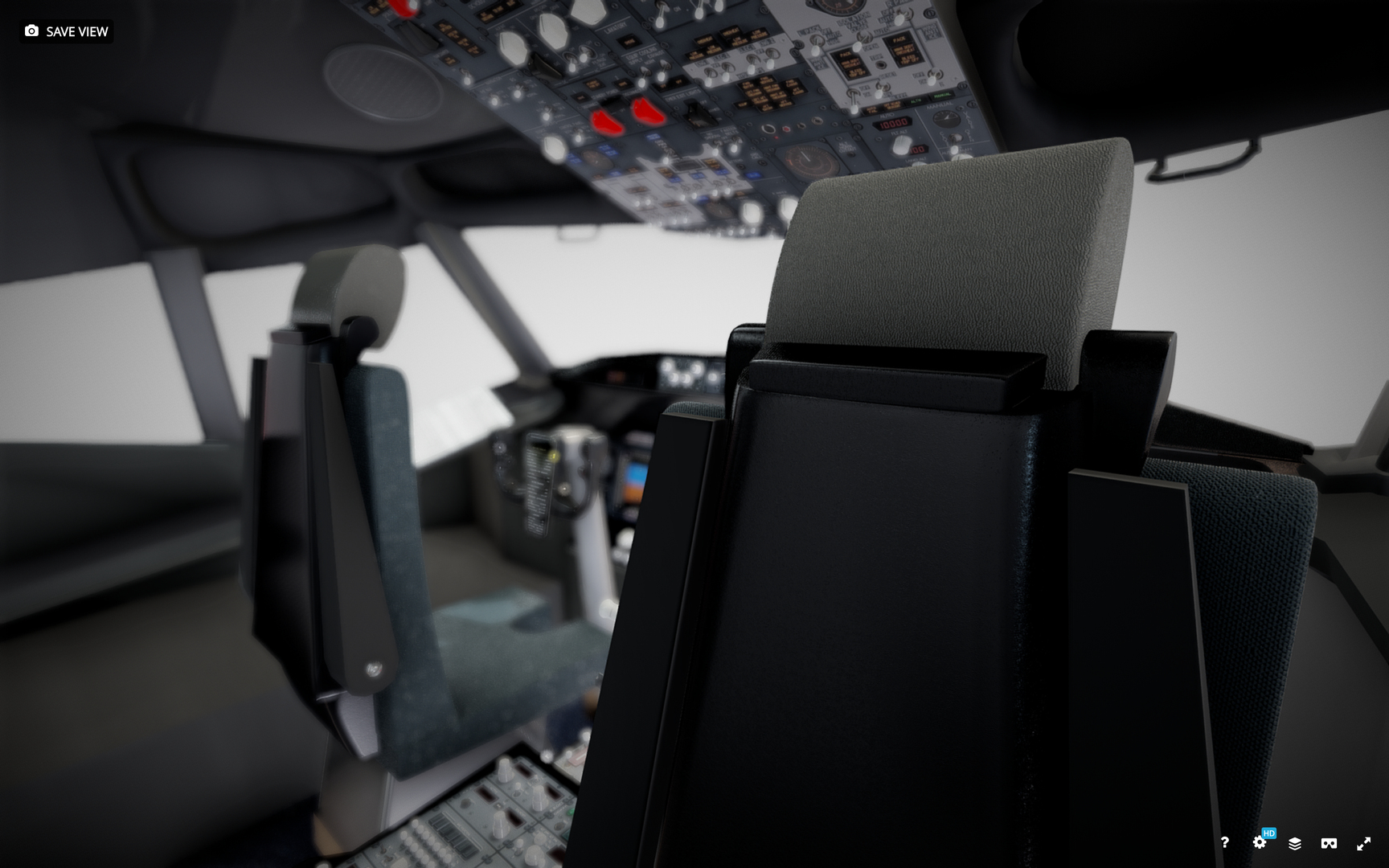 3D Boeing 737 Airplane Cockpit - TurboSquid 1887493