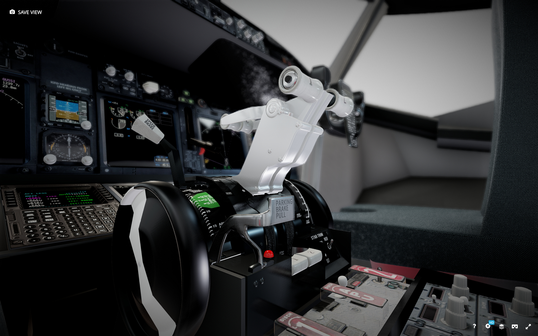 3D Boeing 737 Airplane Cockpit - TurboSquid 1887493