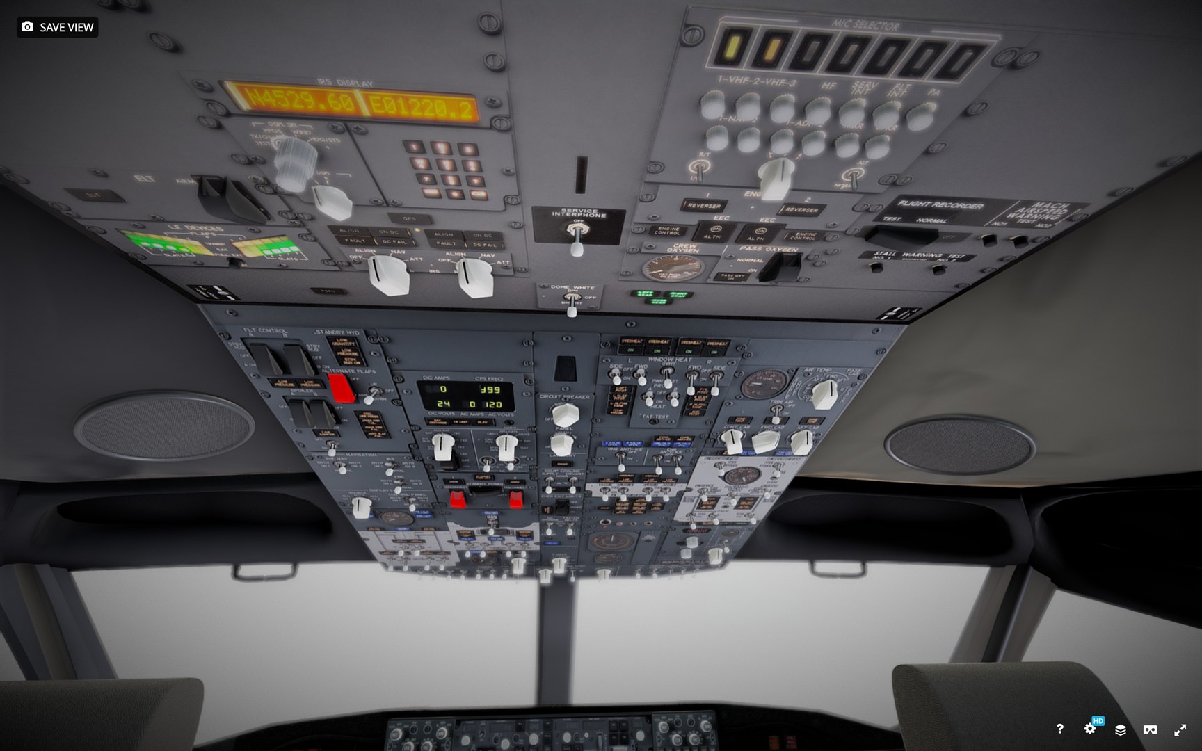 3D Boeing 737 Airplane Cockpit - TurboSquid 1887493