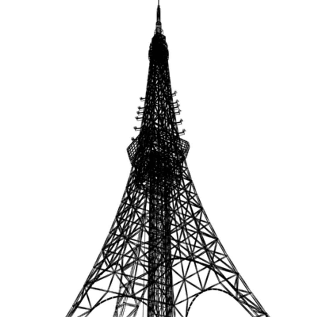 Tokyo Tower 3d Model