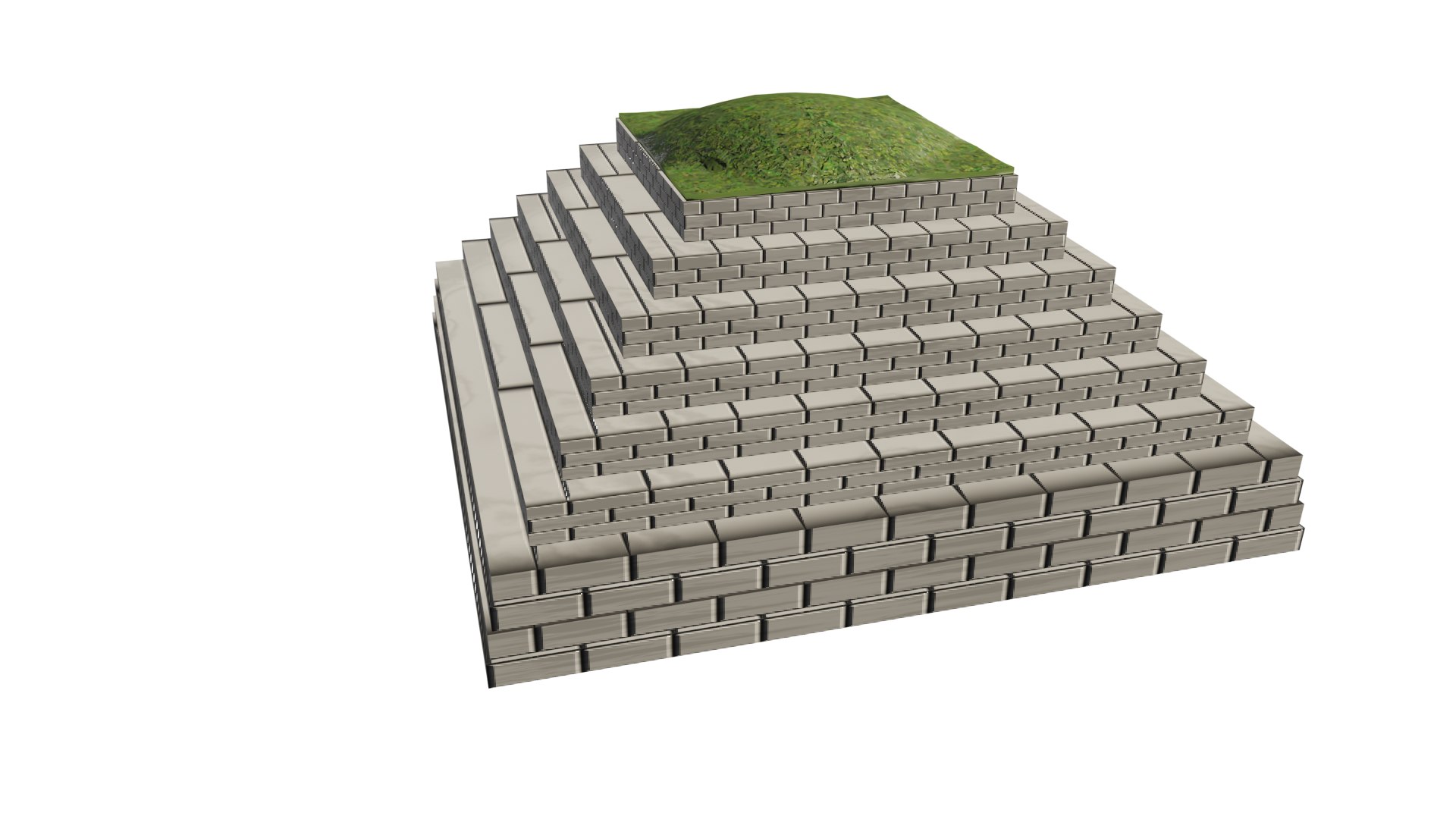 Free 3D Model Chinese Pyramid - TurboSquid 2066049