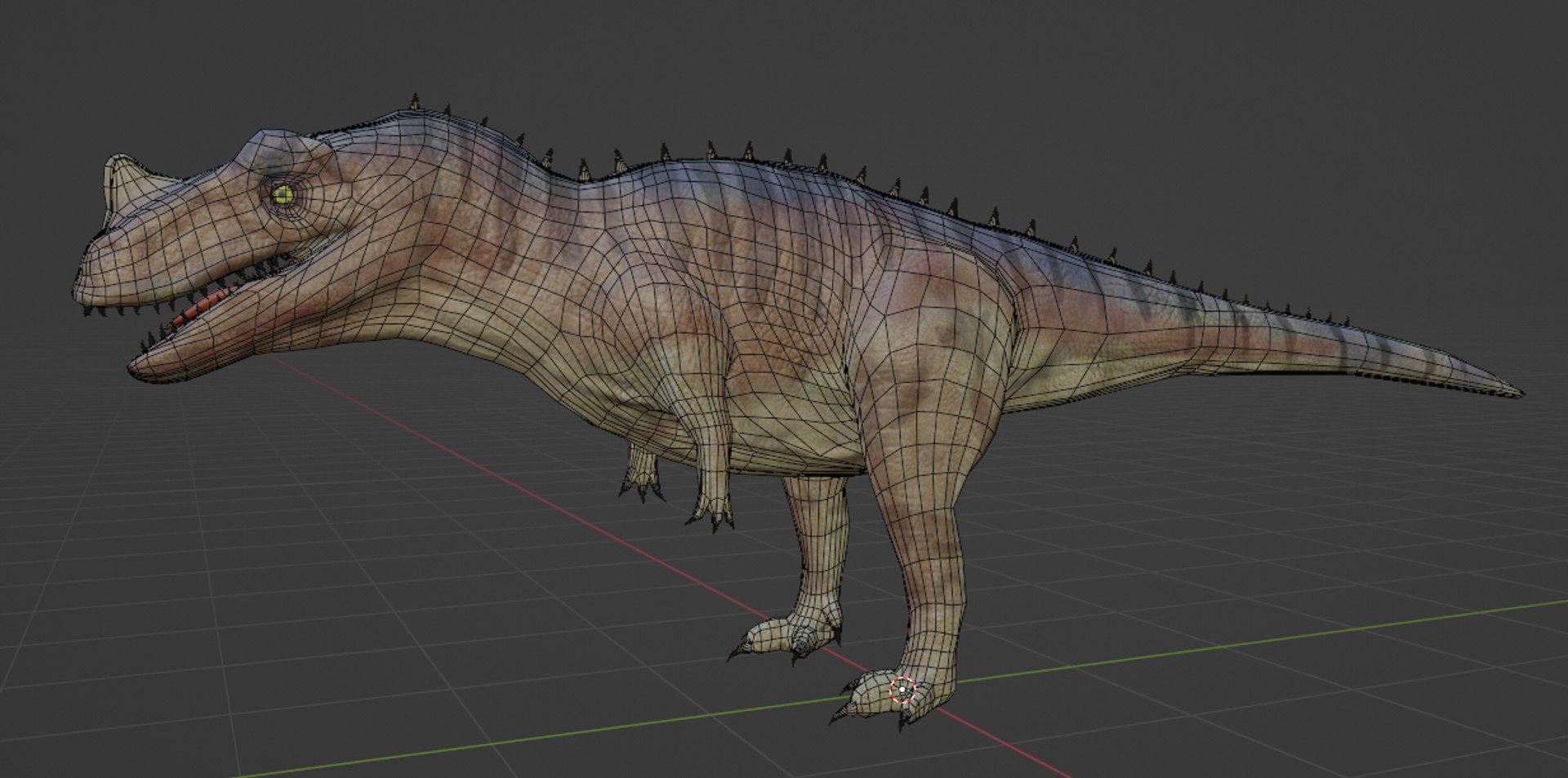 Ceratosaurus 3D Model With Textures Model - TurboSquid 2204899