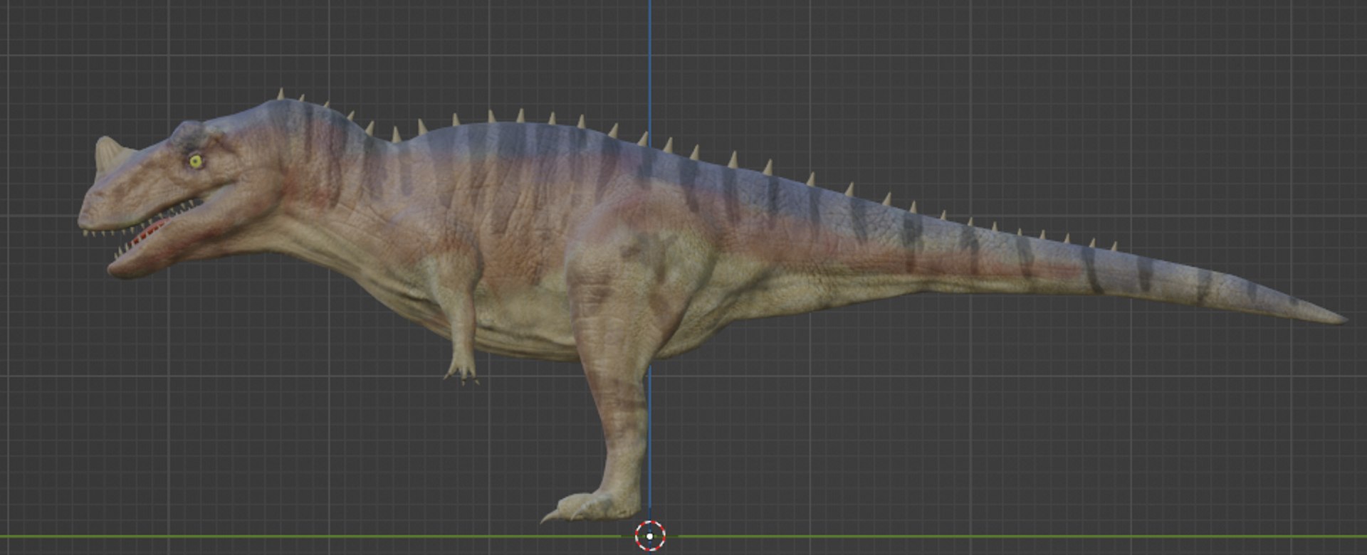 Ceratosaurus 3D Model With Textures Model - TurboSquid 2204899