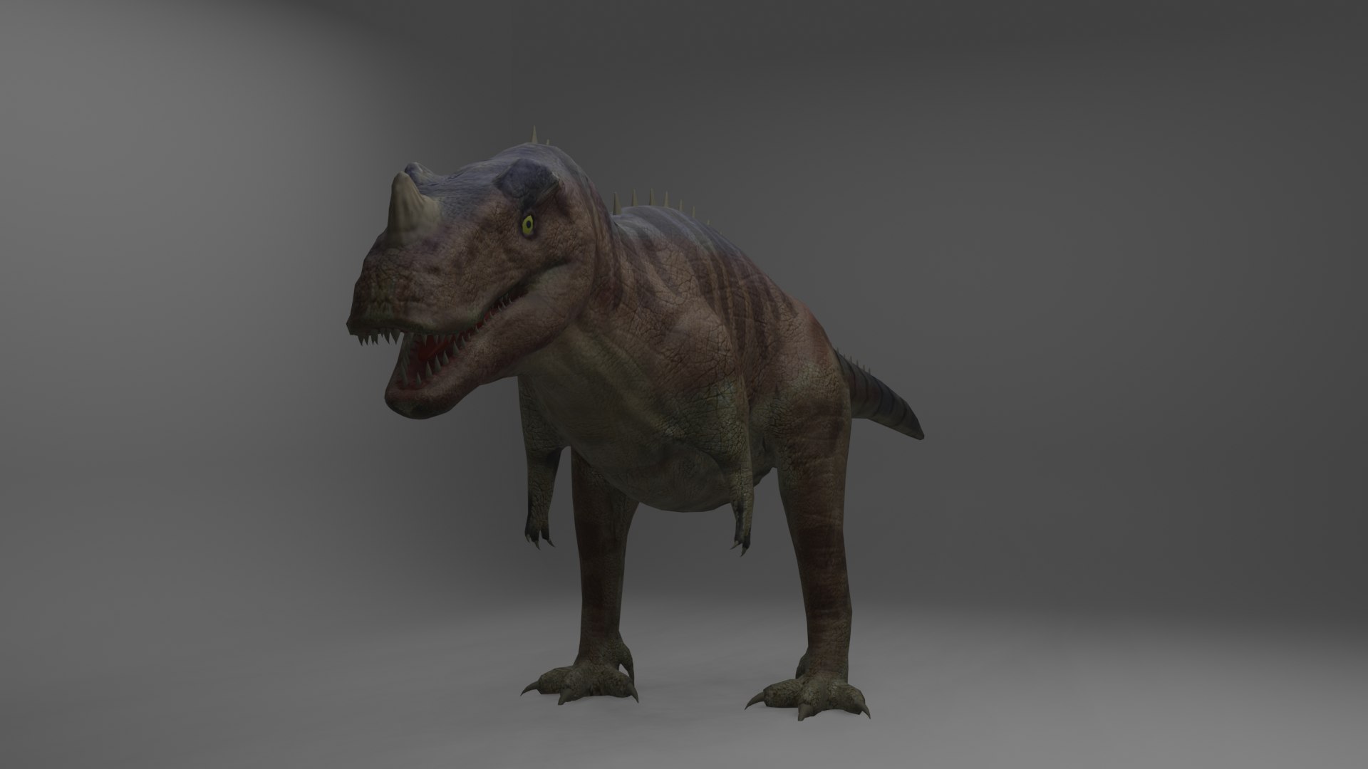 Ceratosaurus 3D Model With Textures Model - TurboSquid 2204899