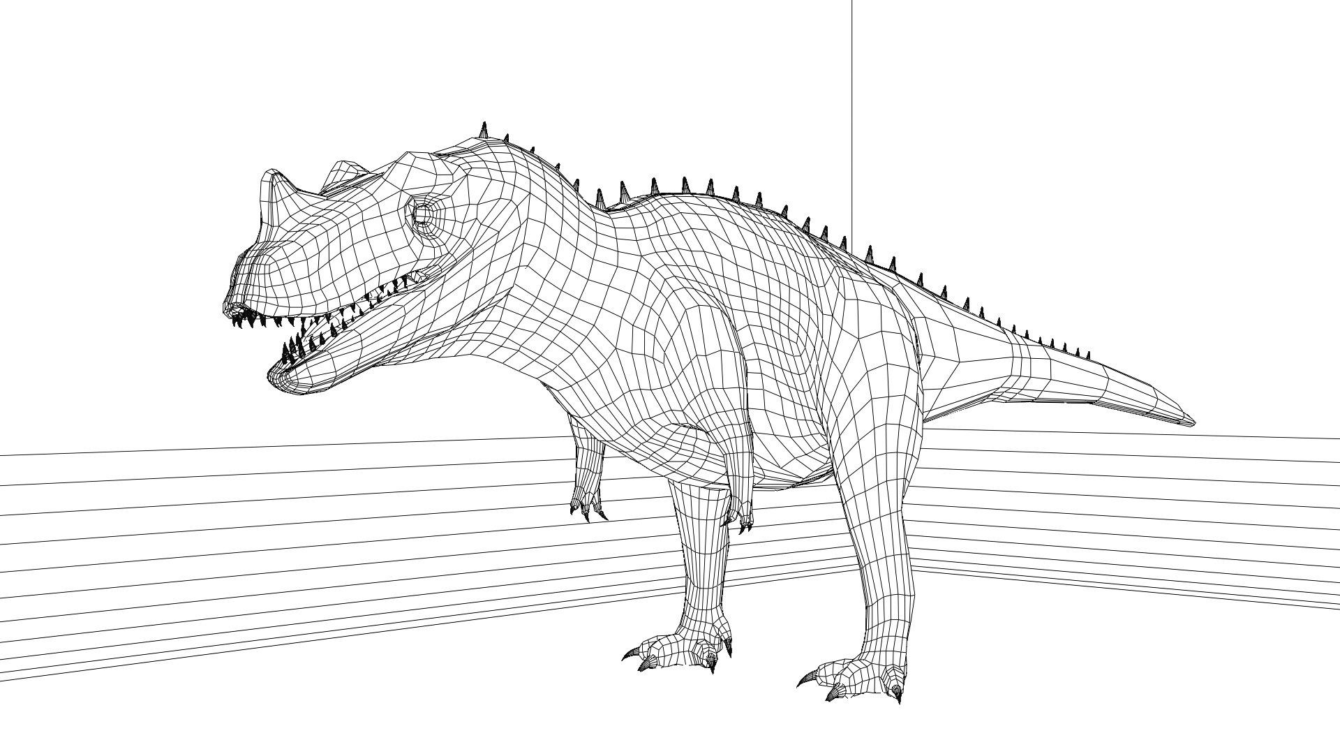 Ceratosaurus 3D Model With Textures Model - TurboSquid 2204899