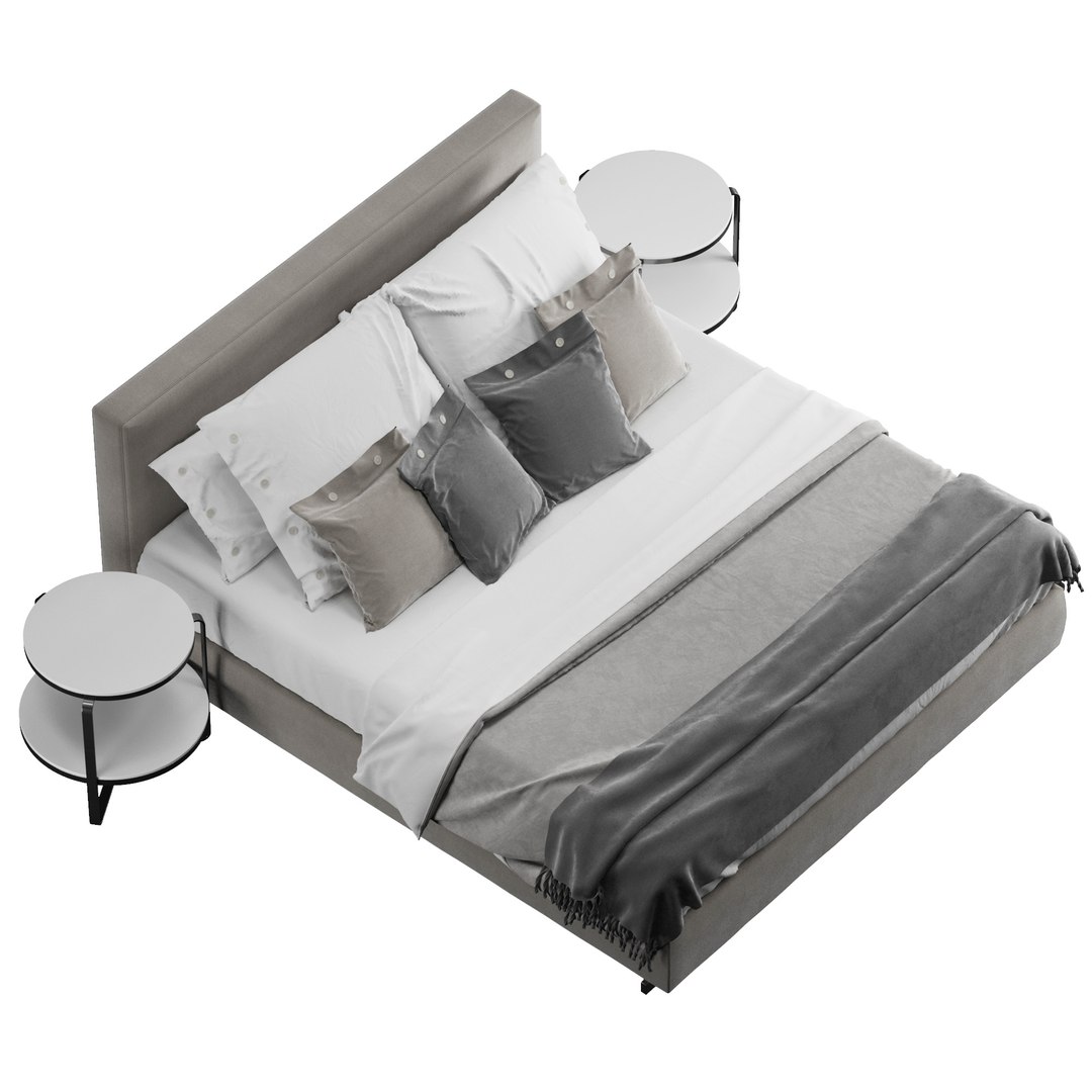 3D Flexform Magnum Bed - TurboSquid 2125626