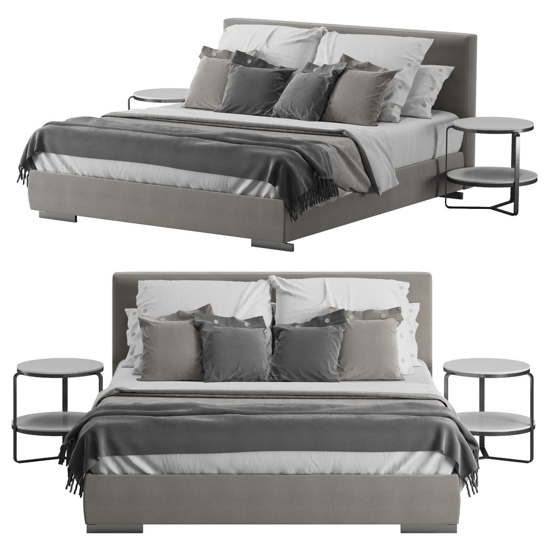 3D Flexform Magnum Bed - TurboSquid 2125626