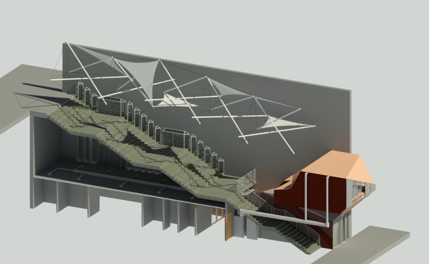 Revit Stair Path Guitar 3D Model - TurboSquid 1460954