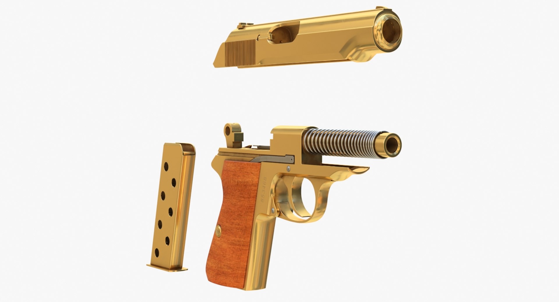 3D Realistic Walther Pp 01 - TurboSquid 1542976