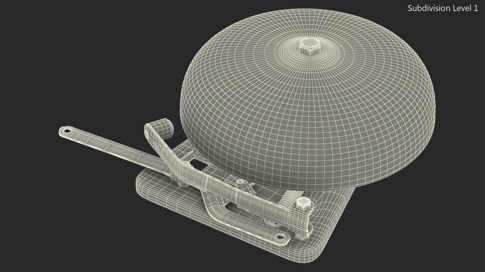 Boxing bell rigged model - TurboSquid 1703719