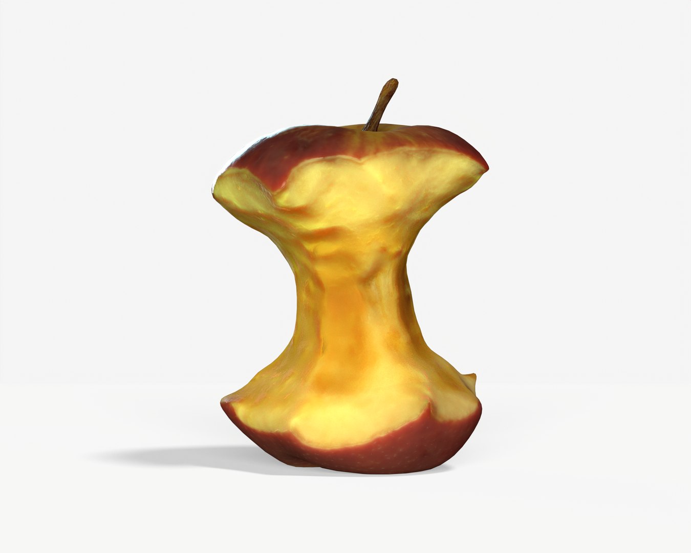 Apple Core PBR 3D - TurboSquid 2091127