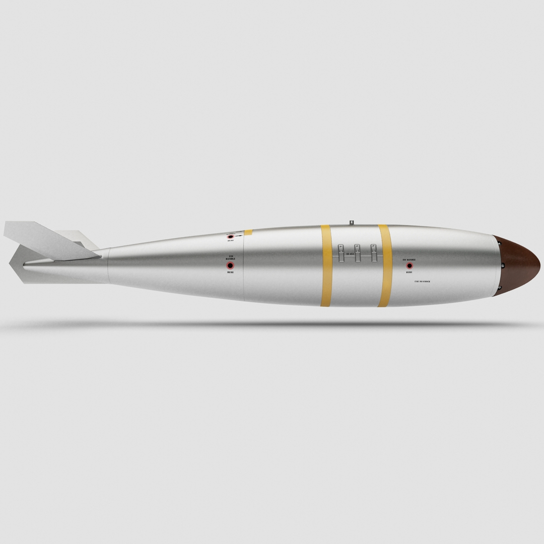 3d nuclear bomb mark 7 model
