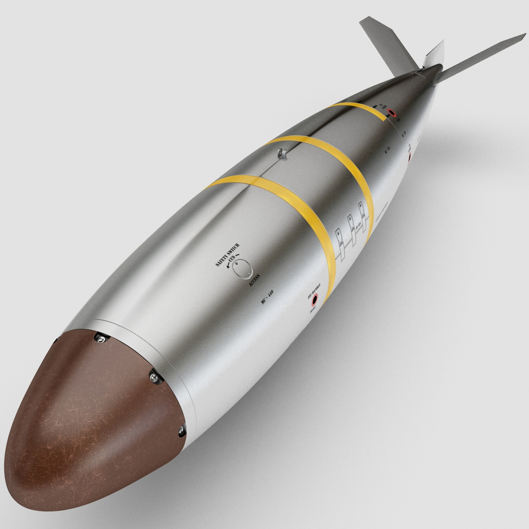3d nuclear bomb mark 7 model