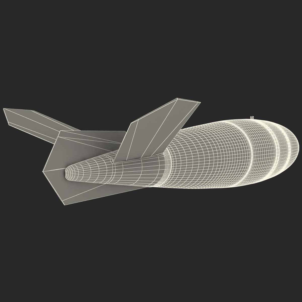 3d nuclear bomb mark 7 model