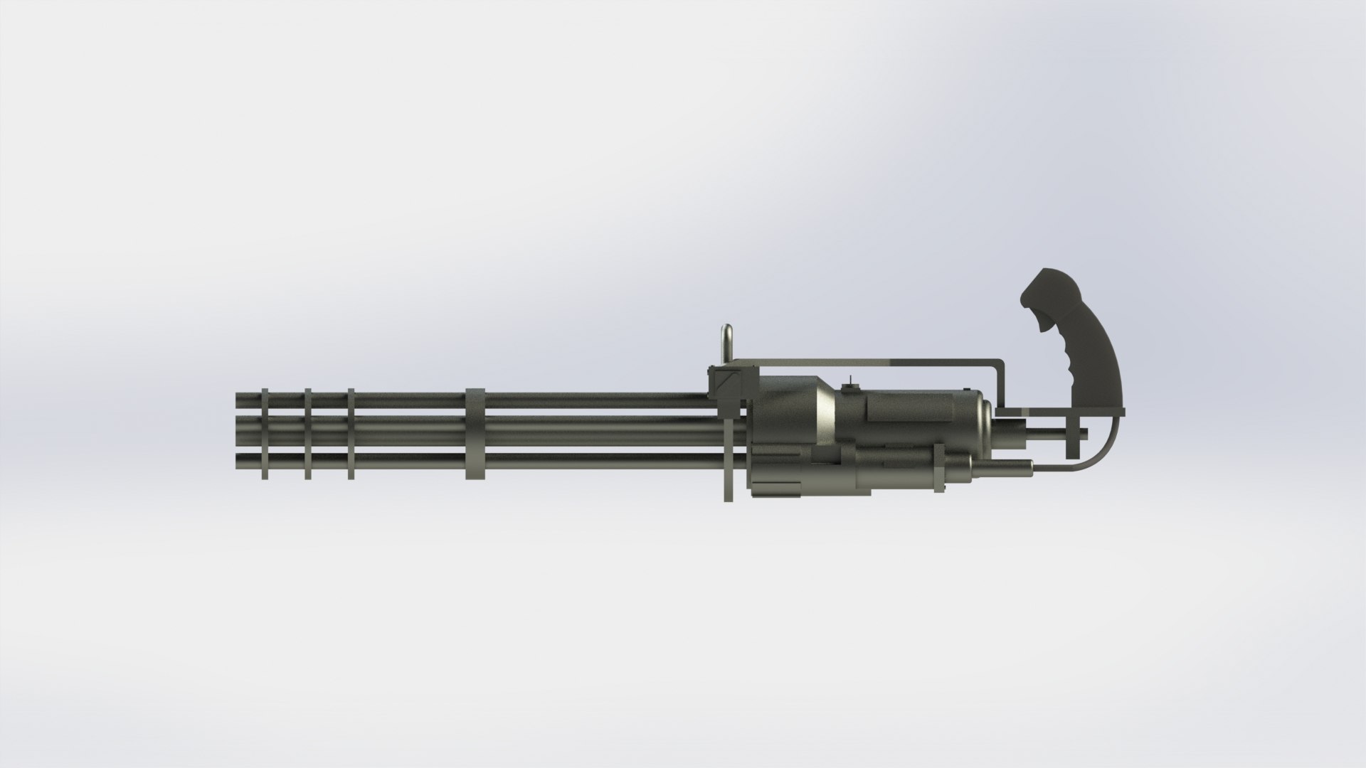 Gatling Gun Model - TurboSquid 1247344
