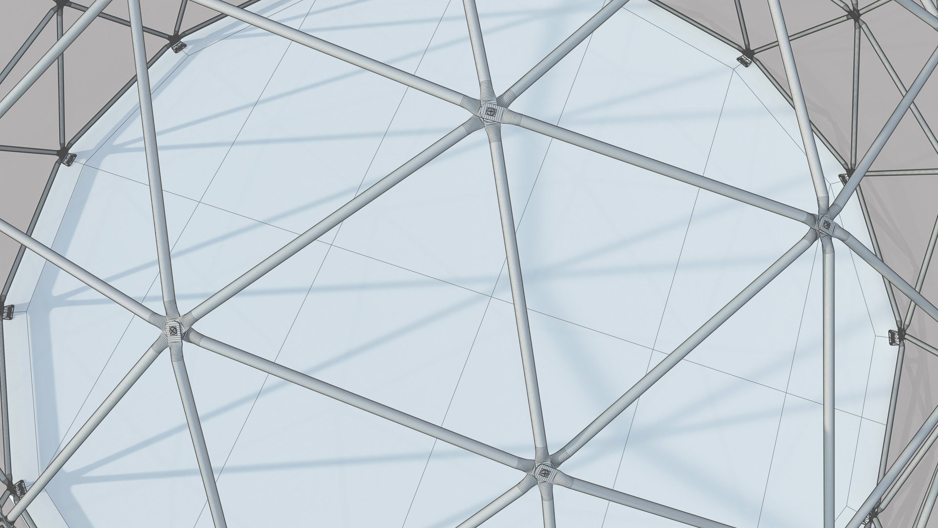 Realistic Geodesic Dome V4 3D Model - TurboSquid 2257671