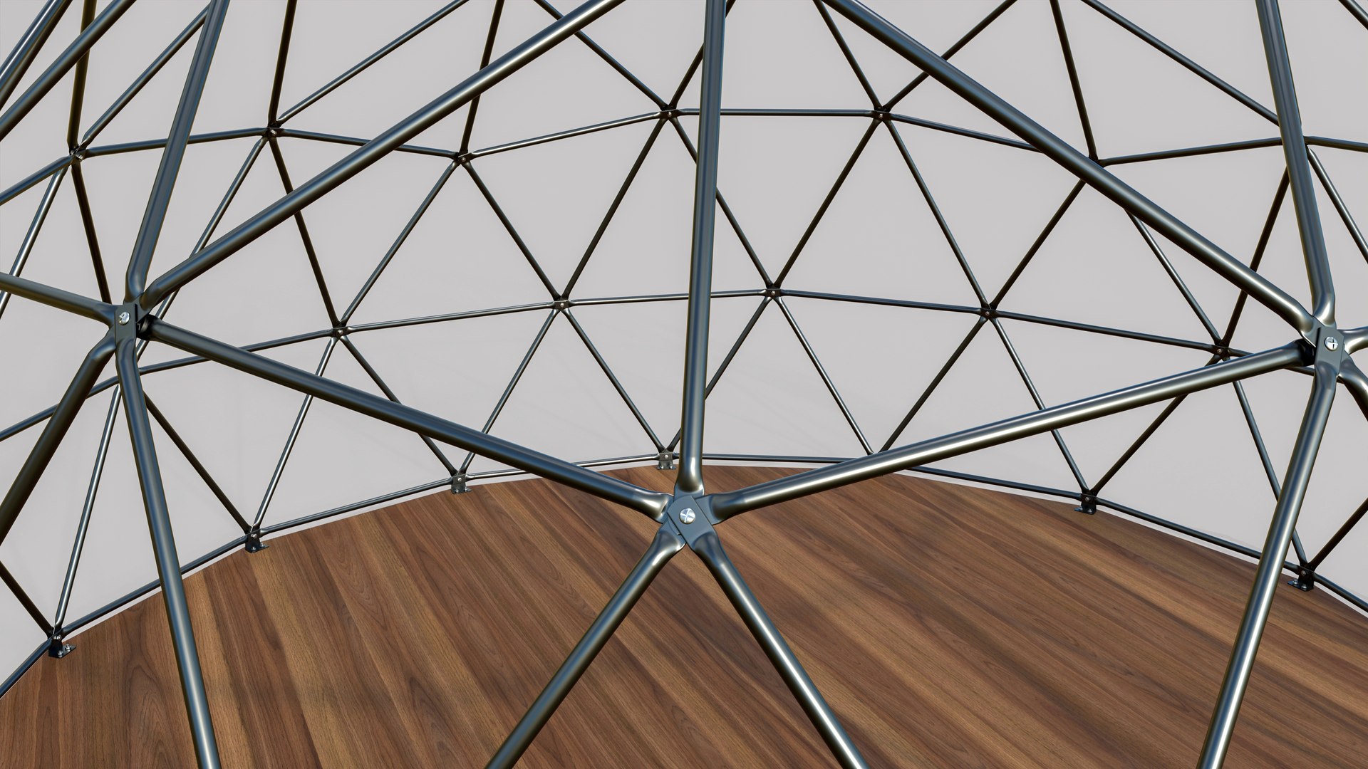Realistic Geodesic Dome V4 3D Model - TurboSquid 2257671