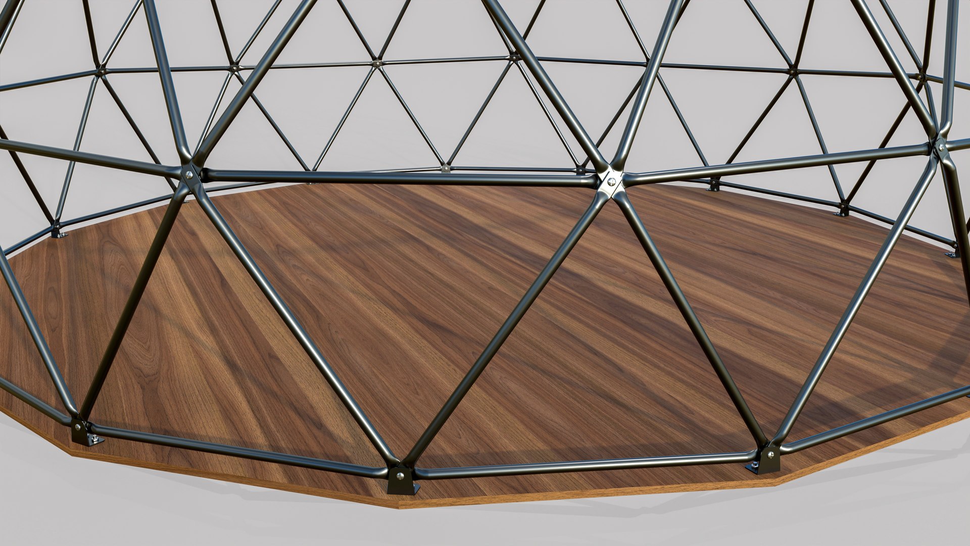 Realistic Geodesic Dome V4 3D Model - TurboSquid 2257671
