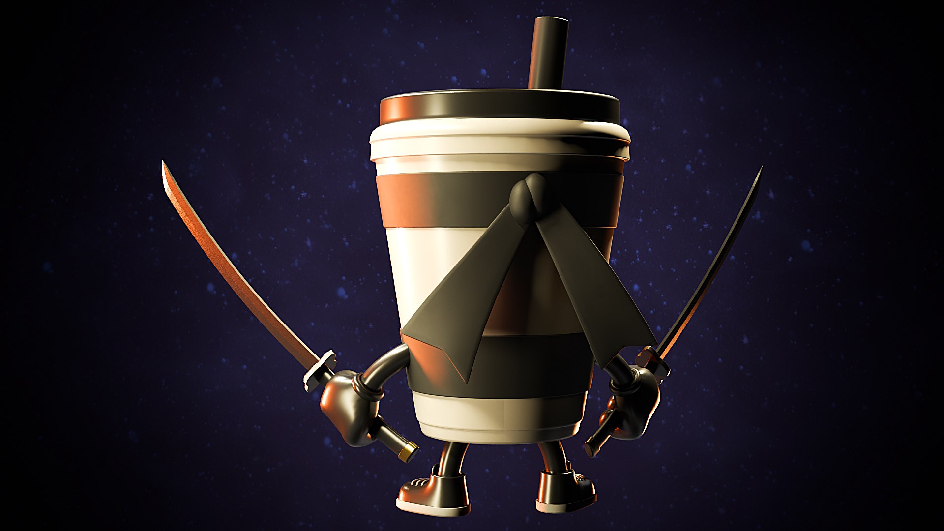 Cappuccino Assassino - Brainrot Meme 3D Model - TurboSquid 2414124