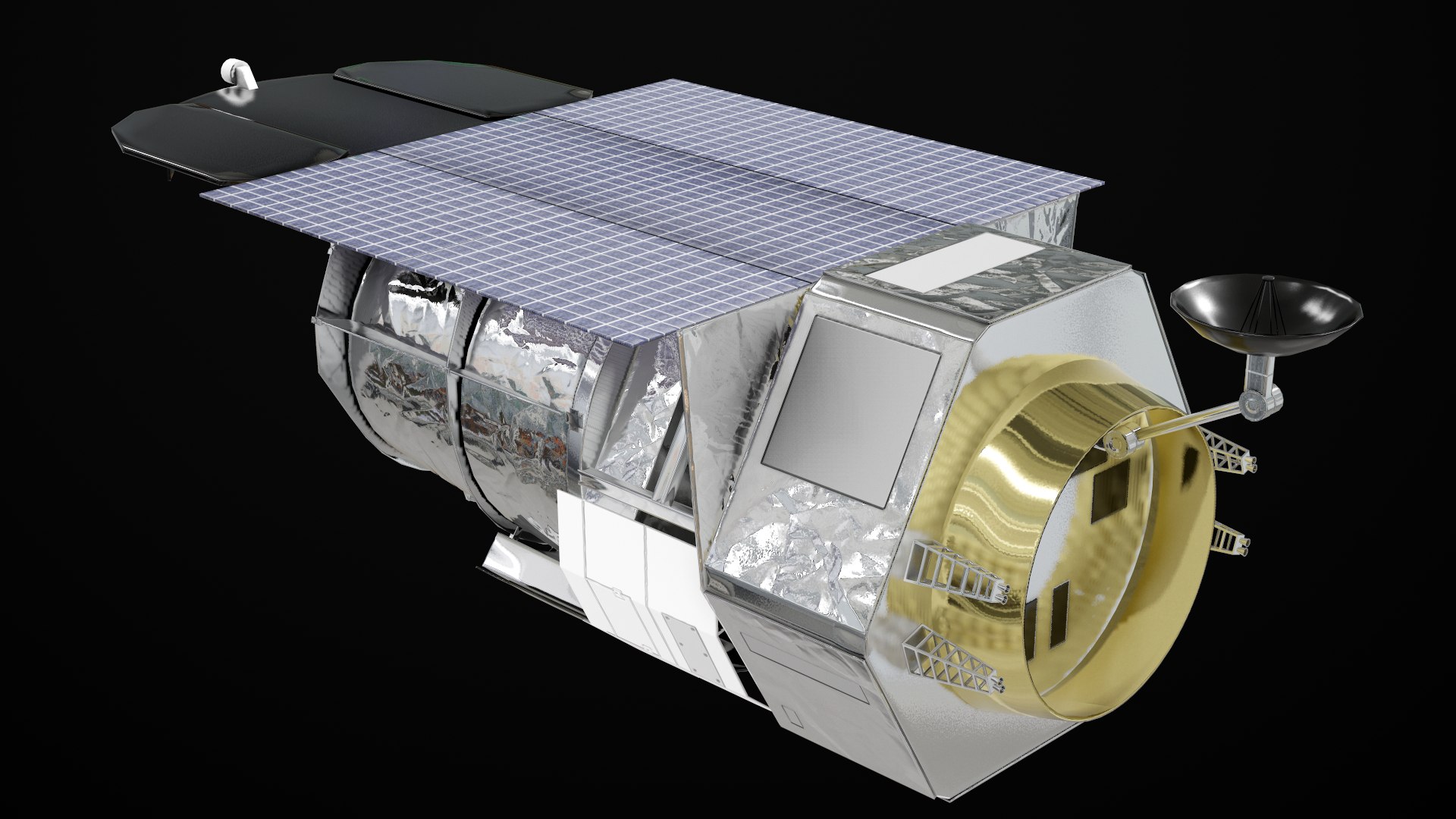 Wfirst Nasa Space Observatory Model - TurboSquid 1527661