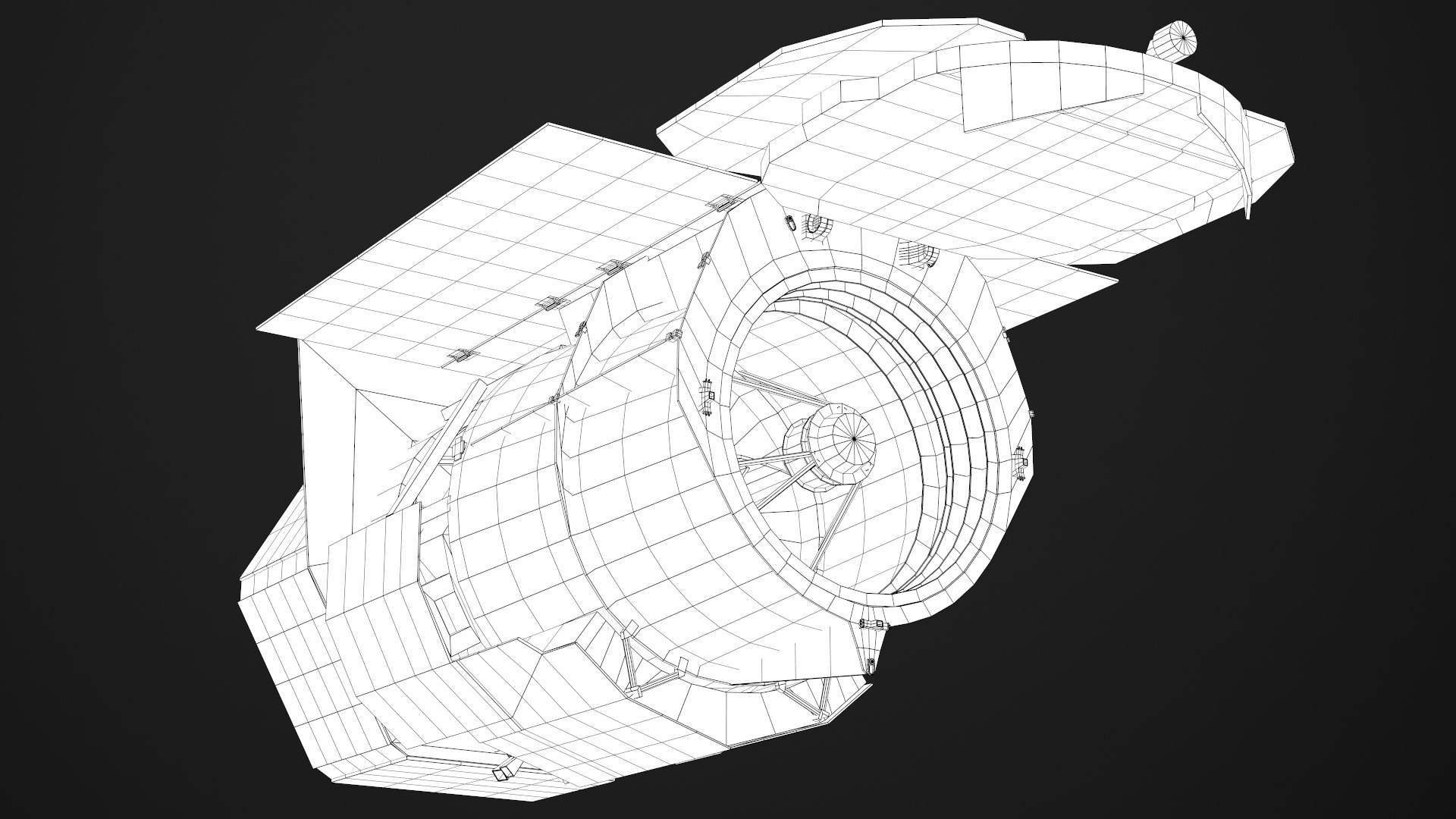 Wfirst Nasa Space Observatory Model - TurboSquid 1527661