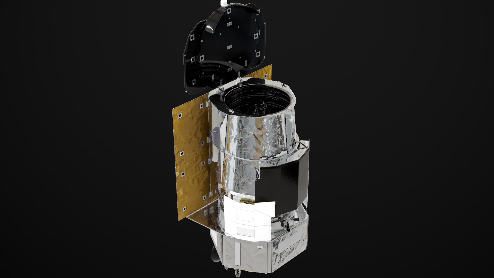 Wfirst Nasa Space Observatory Model - TurboSquid 1527661