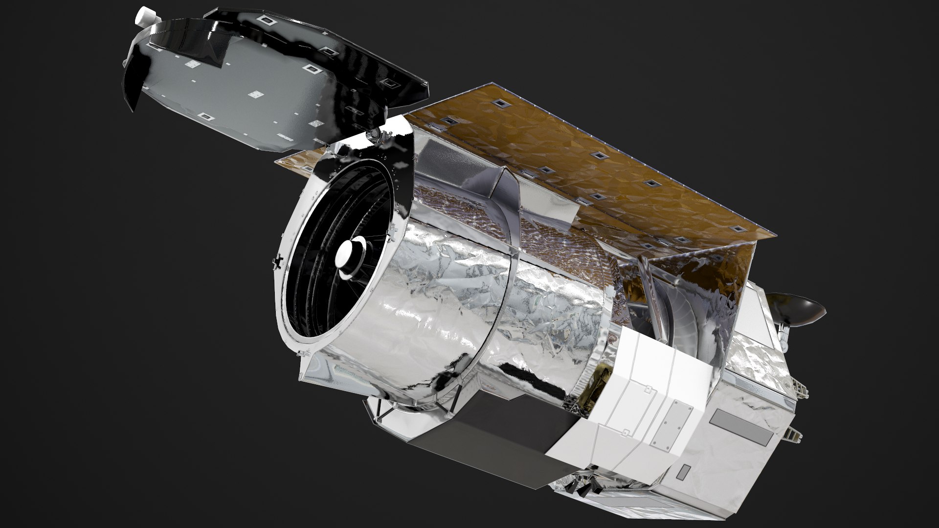 Wfirst Nasa Space Observatory Model - TurboSquid 1527661