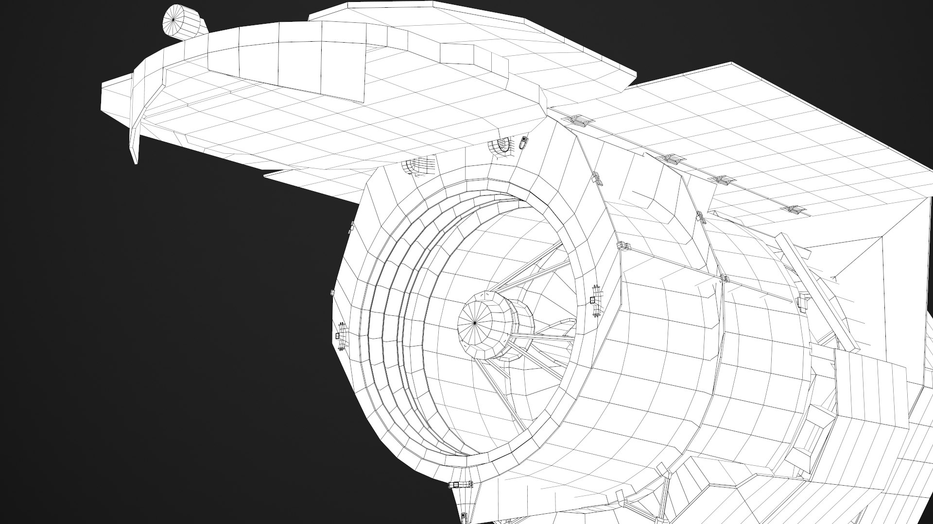 Wfirst nasa space observatory model - TurboSquid 1527661