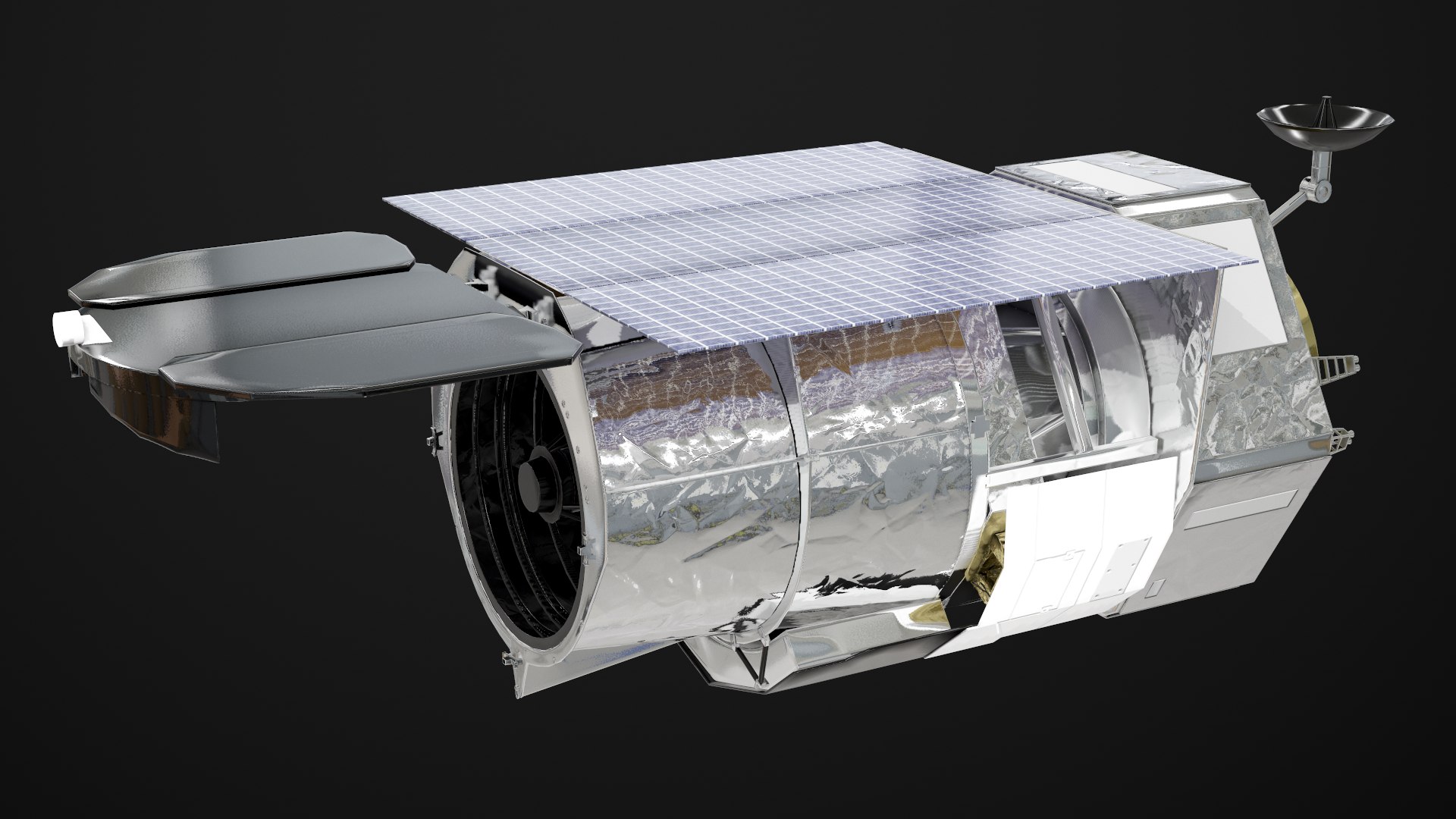 Wfirst Nasa Space Observatory Model - TurboSquid 1527661