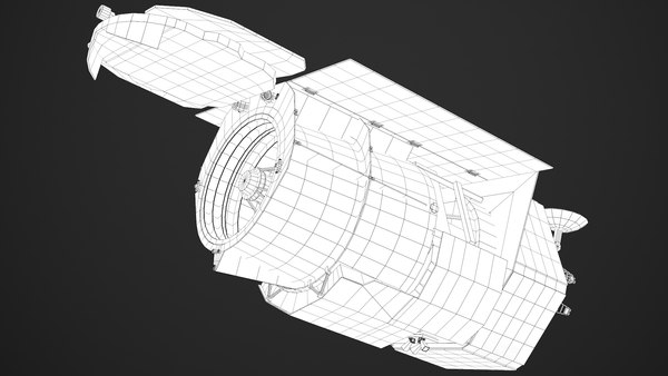 Wfirst nasa space observatory model - TurboSquid 1527661