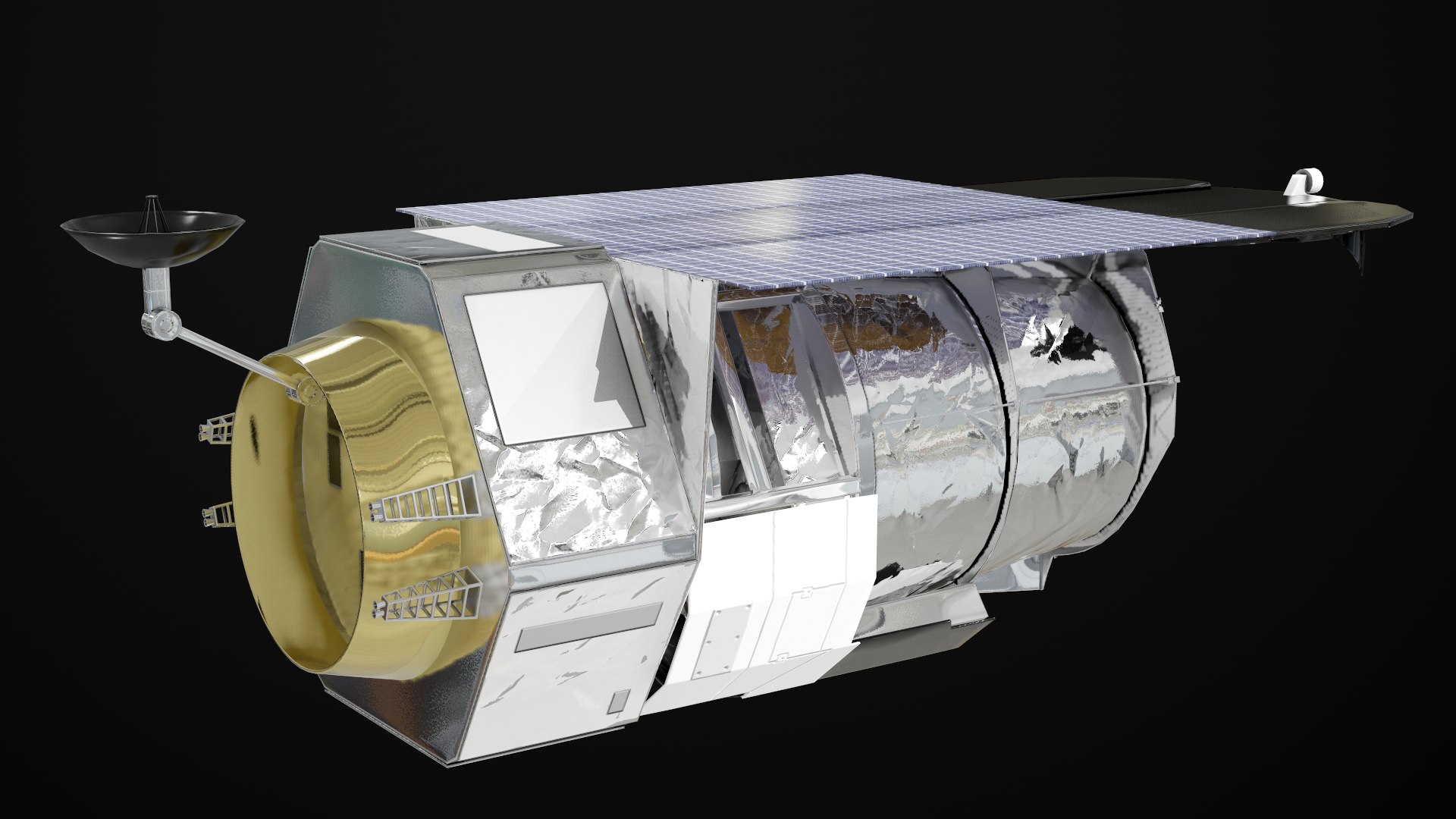 Wfirst Nasa Space Observatory Model - TurboSquid 1527661
