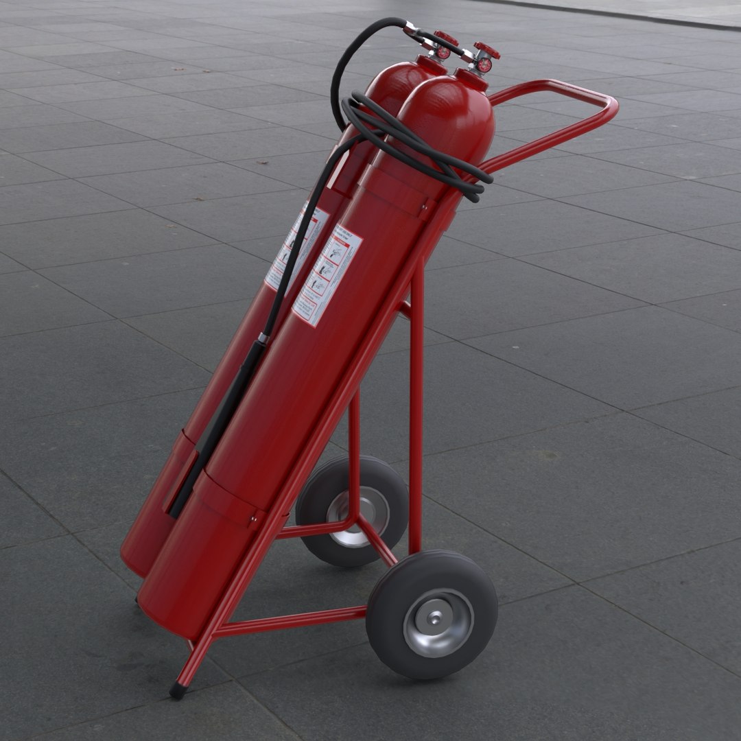 3D Fire Extinguisher 5 Model - TurboSquid 2297704