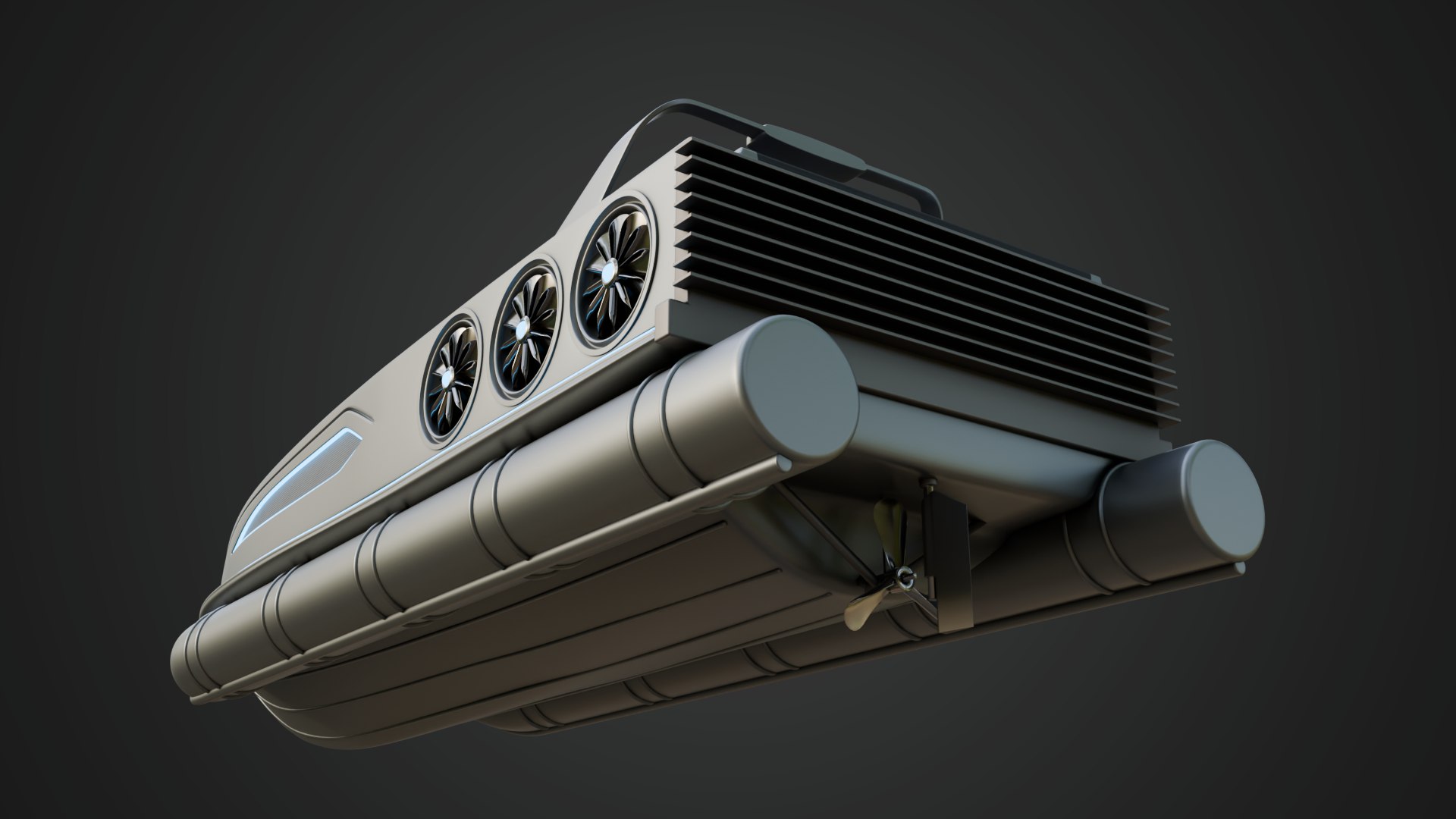 3D High-speed Performance Pontoon Boat Model - TurboSquid 2290052