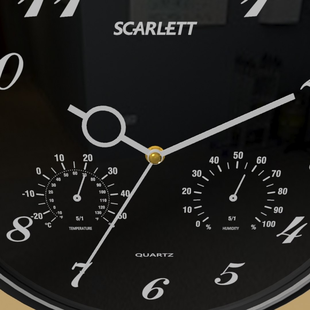 3D wallclock wall clock model - TurboSquid 1398518