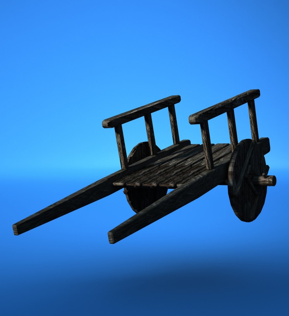 3d model handbarrow