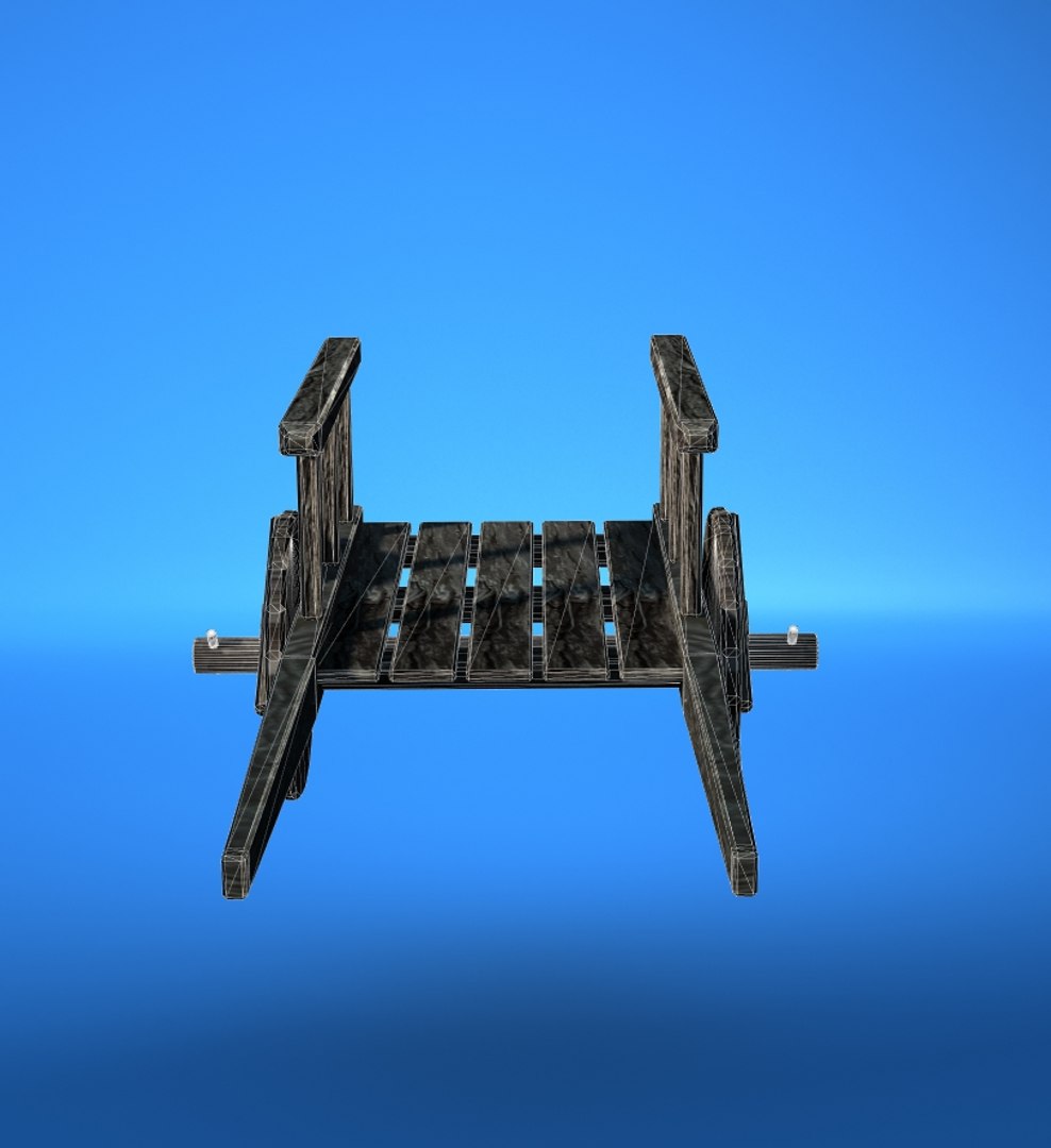3d model handbarrow