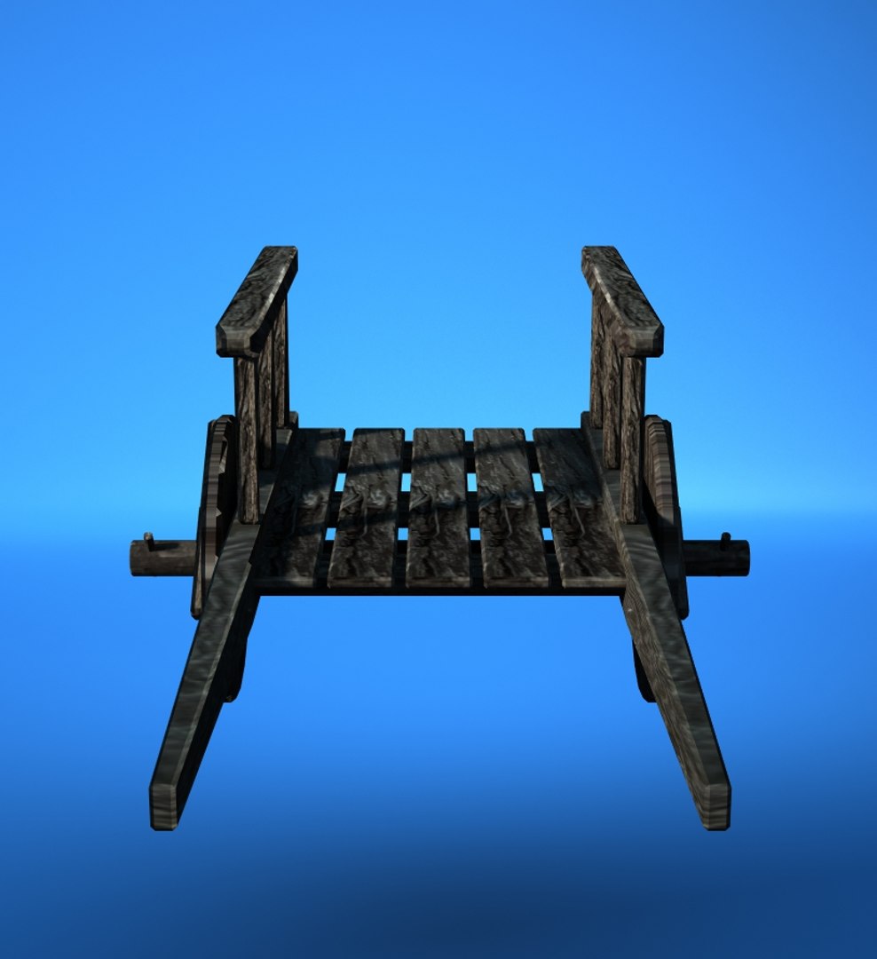 3d model handbarrow
