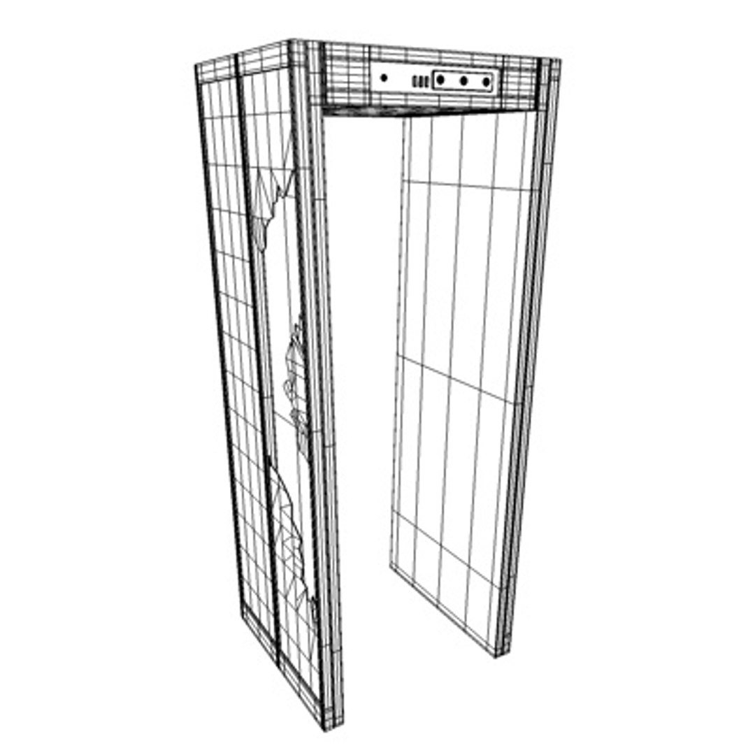 3d Model Metal Detector